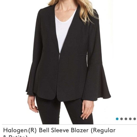 Halogen | Jackets & Coats | Nwt Halogen Bell Sleeve Blazer | Poshmark
